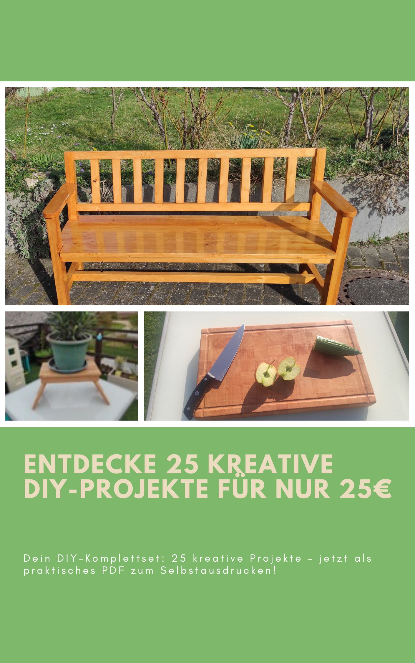 Dein DIY-Komplettset: 25 kreative Projekte – jetzt als praktisches PDF ...